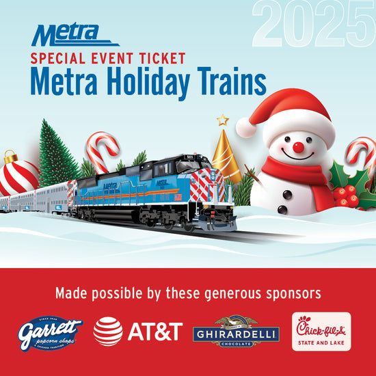 Milwaukee District West Holiday Train - Dec 6 – Metra Rail